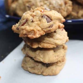 Maple Bacon Cookies with Milk Chocolate Chips | Sweet & Savory