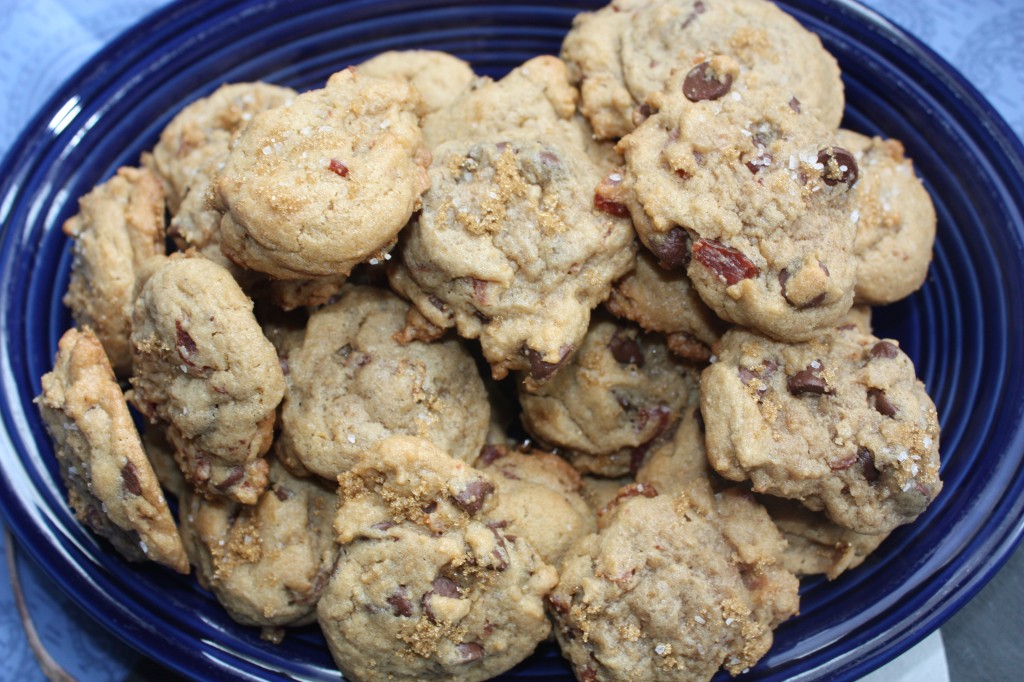 Milk Chocolate Maple Bacon Cookies