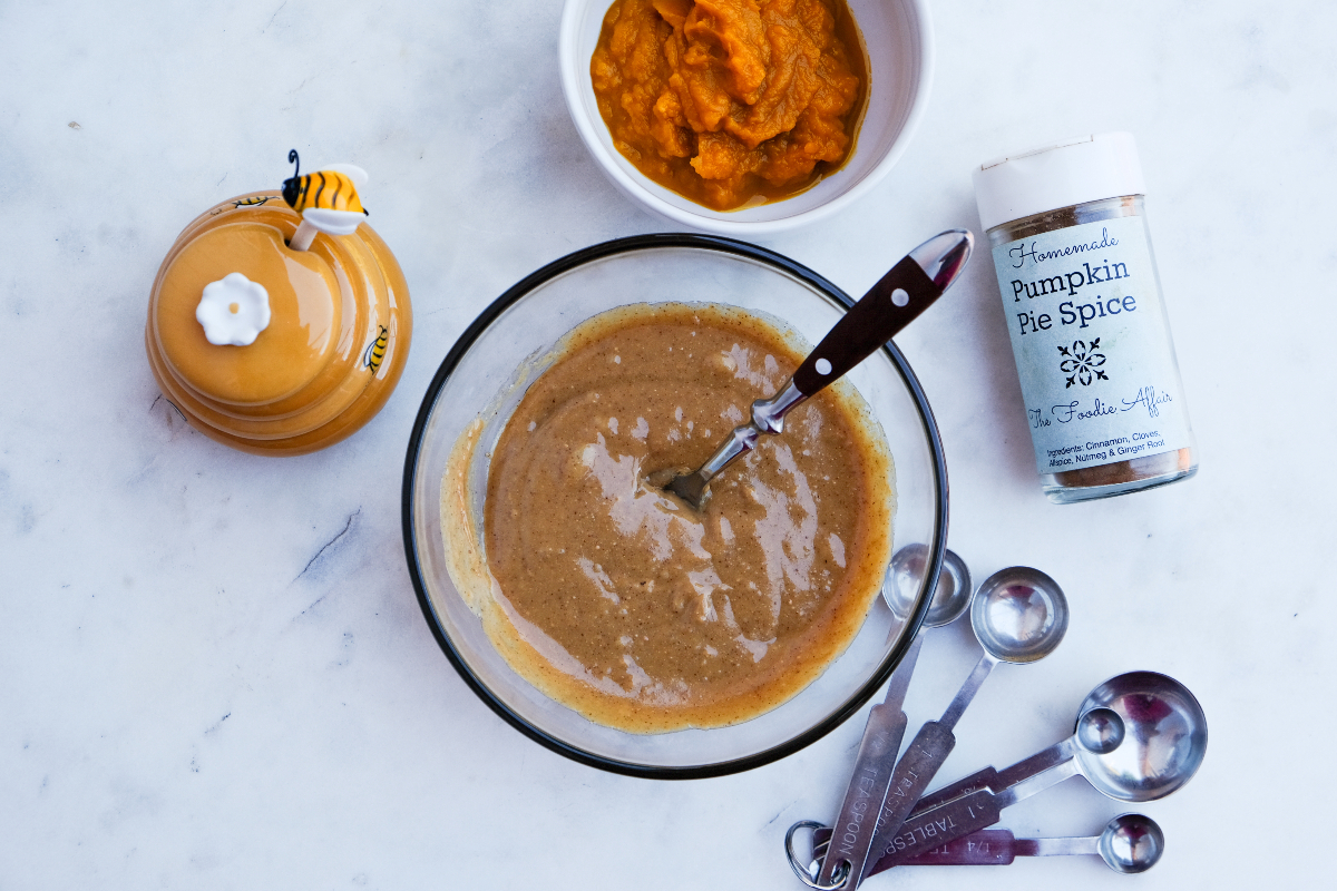 No-Bake Pumpkin Protein Bites with Fall Flavored Spices