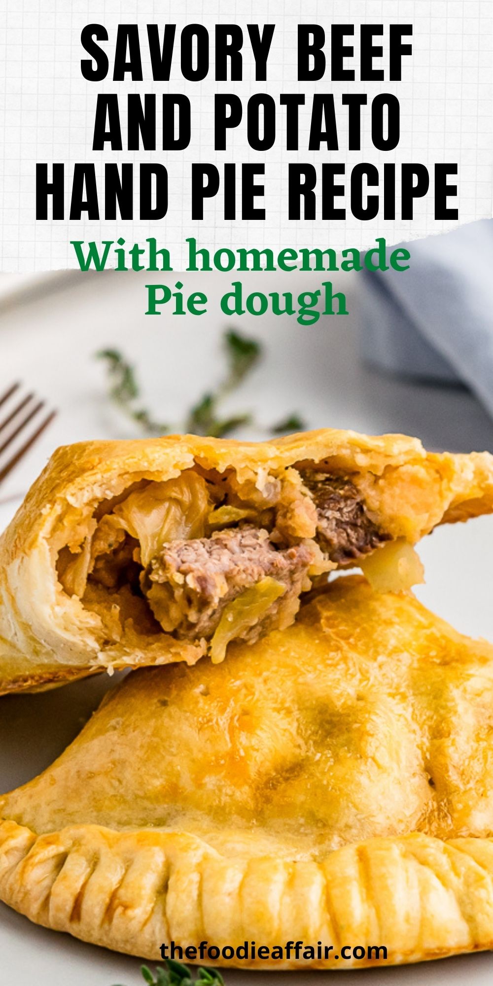 Savory Meat Hand Pie Recipe (With Beef Sirloin) | The Foodie Affair