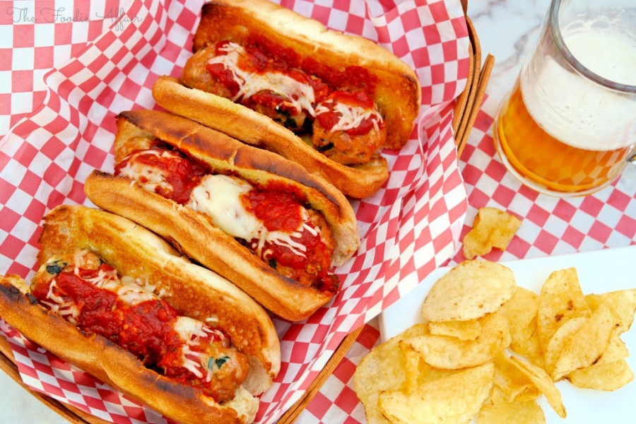 Turkey Meatball Sub Recipe - The Foodie Affair