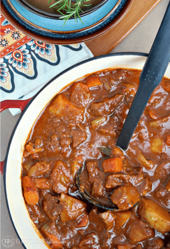 Hearty Beef Guiness Stout Stew - Irish Classic Meal | The Foodie Affair
