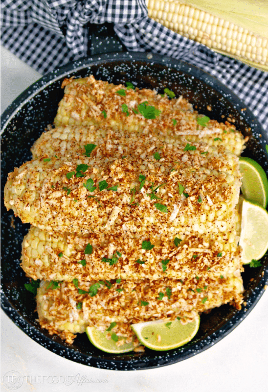 Mexican Style Corn on the Cob (Elote) - The Foodie Affair