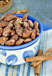 Low Carb Cinnamon Almonds Lightly Toasted With A Sweet Tasting Glaze