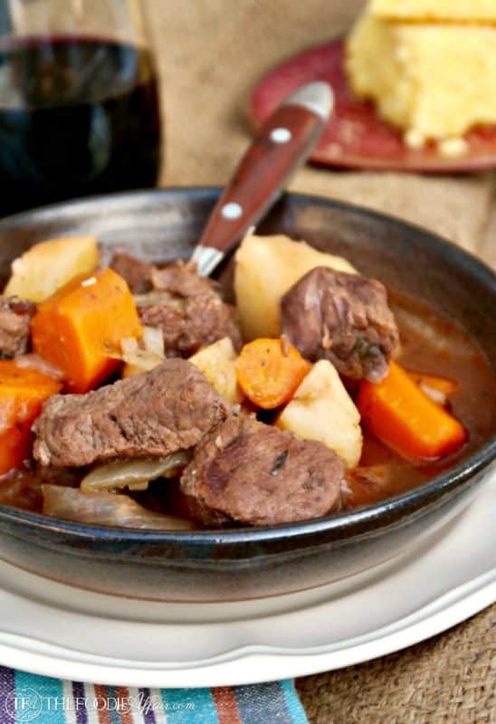Pressure Cooker Beef Stew 35 Minute Recipe | The Foodie Affair