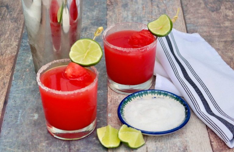 Watermelon Rita | Summer Cocktail Blended or On The Rocks