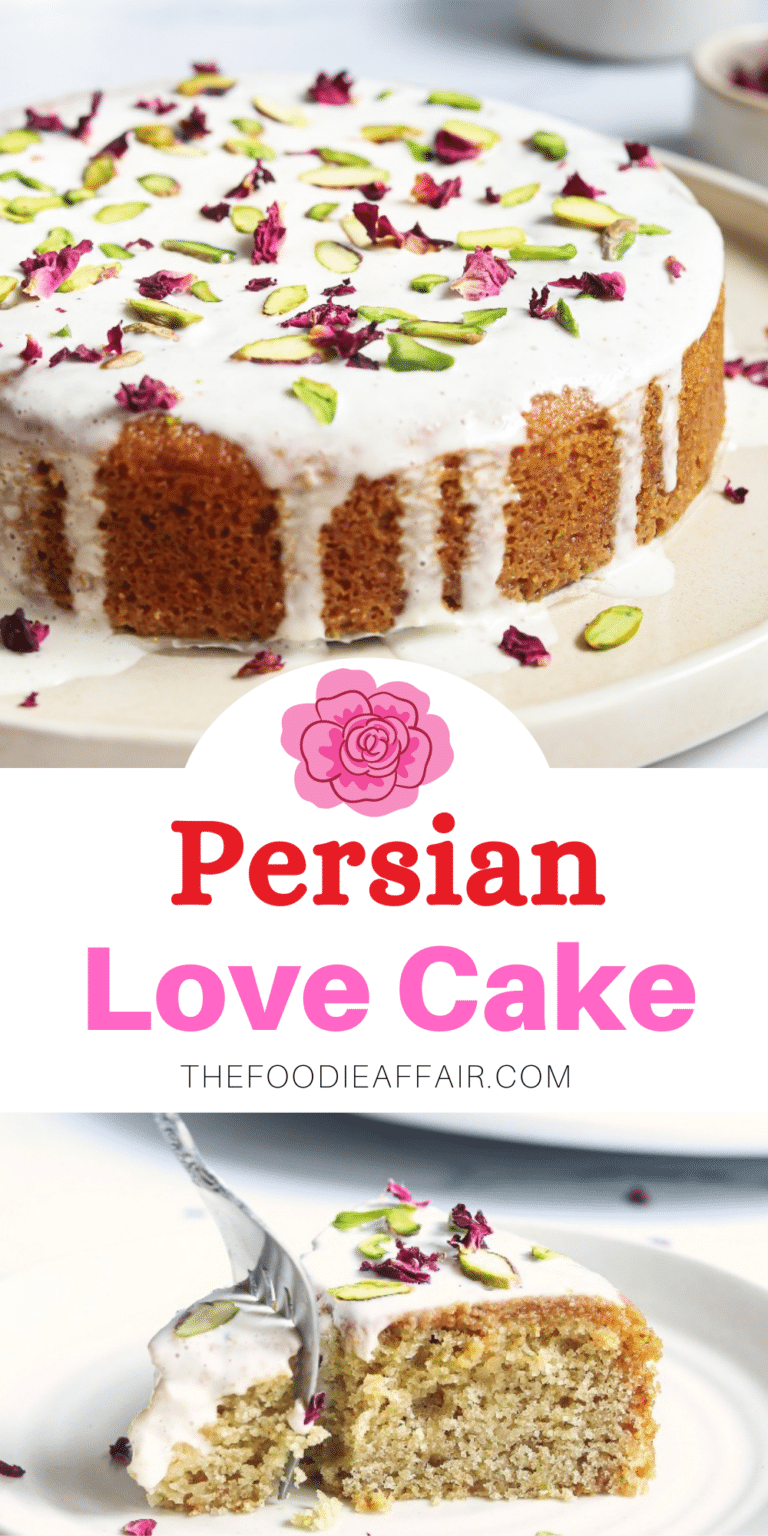 Persian Love Cake Recipe With Rose Water | The Foodie Affair