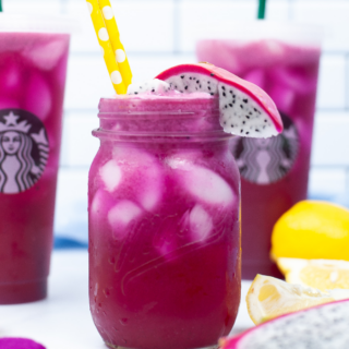 Mango Dragon Fruit Refresher (Starbucks Copycat) | The Foodie Affair