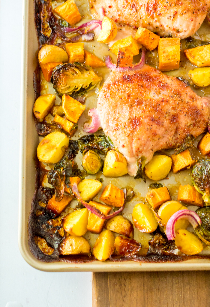 Easy Sheet Pan Turkey Dinner Recipe - The Foodie Affair