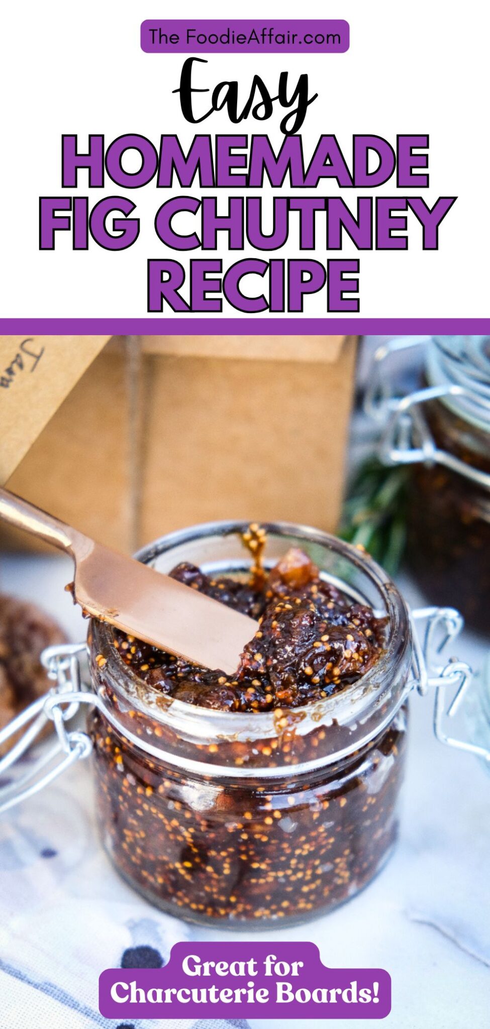 Easy Fig Chutney Recipe (Fresh or Dried Figs) - The Foodie Affair