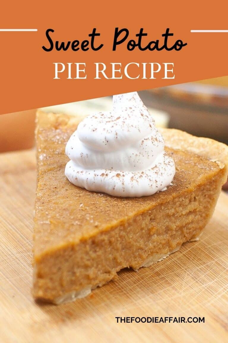 Healthy Sweet Potato Pie Recipe (Sugar Free) - The Foodie Affair