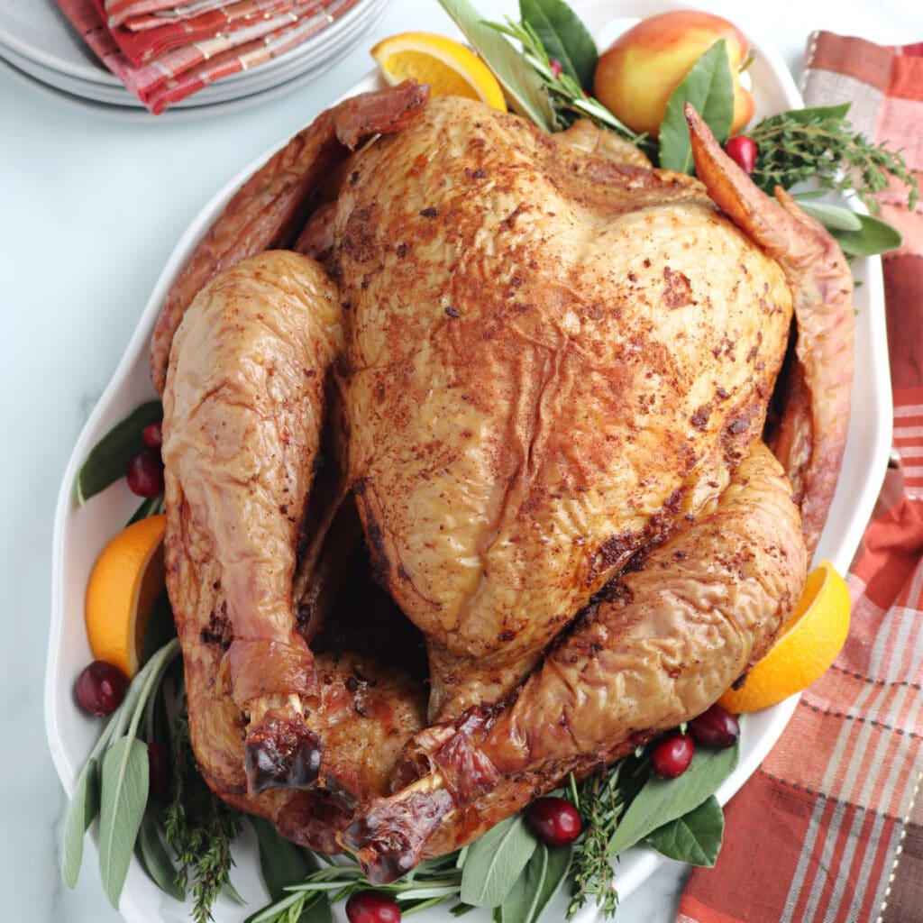 Easy Smoked Turkey Recipe - The Foodie Affair