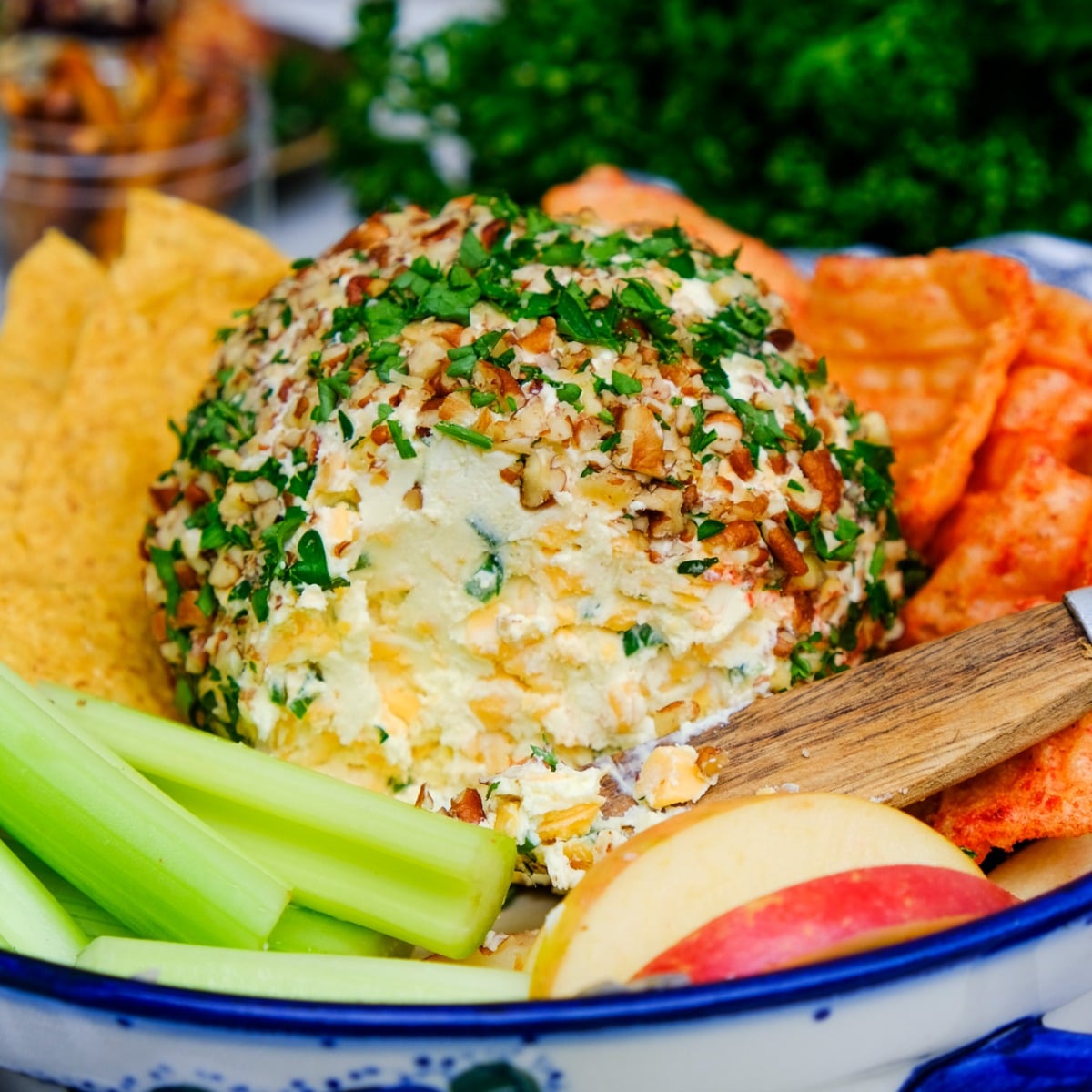 Low Carb Cheese Ball Recipe - The Foodie Affair