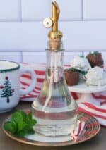 Simple Homemade Peppermint Syrup Recipe - The Foodie Affair