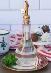 Simple Homemade Peppermint Syrup Recipe - The Foodie Affair