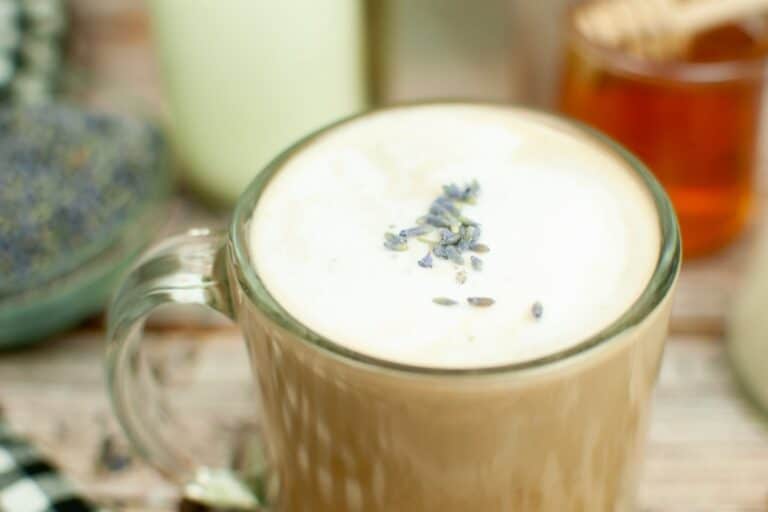Lavender Latte Recipe (Hot or Iced) - The Foodie Affair