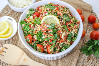 Easy Israeli Couscous Recipe with Feta Cheese - The Foodie Affair