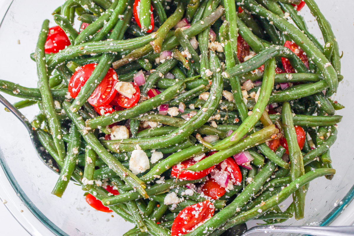 Green Bean Salad Recipe with Balsamic Dressing - The Foodie Affair