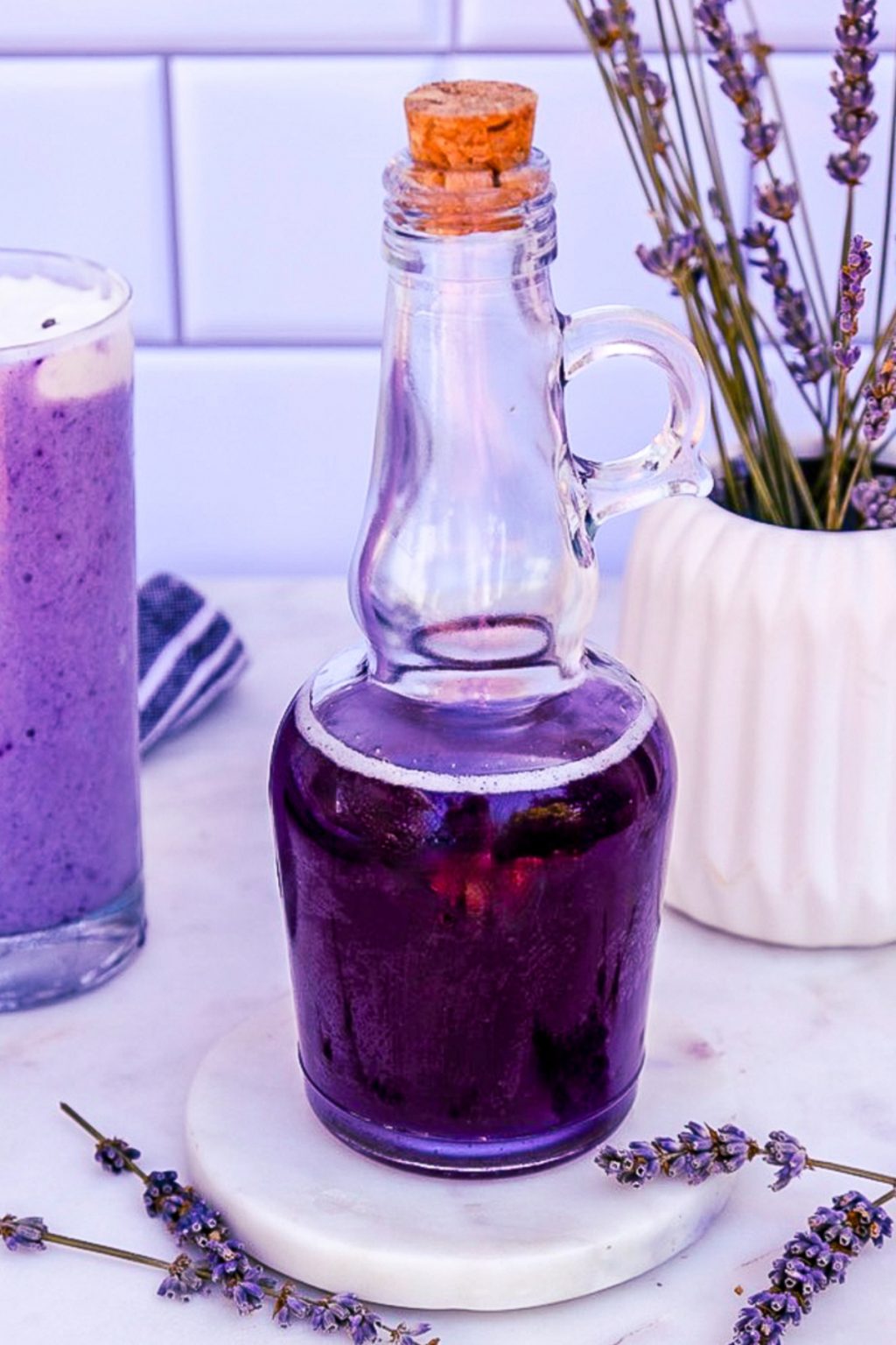 Lavender Frappuccino (Starbucks Copycat) - The Foodie Affair