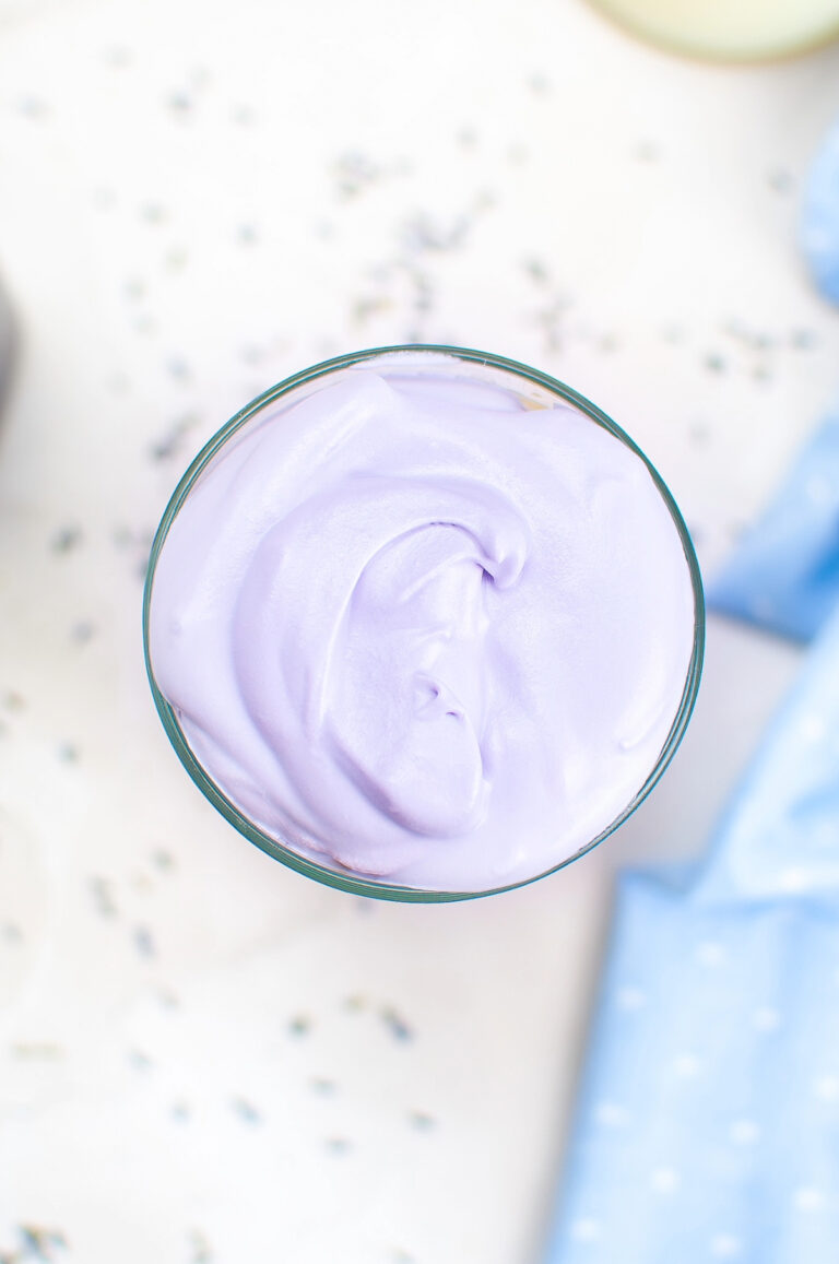 Easy Iced Lavender Matcha Latte Recipe - The Foodie Affair