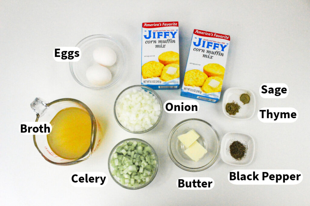 Simple Jiffy Cornbread Dressing Recipe