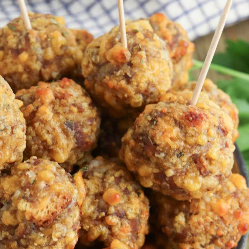 Jiffy Cornbread Sausage Balls Recipe