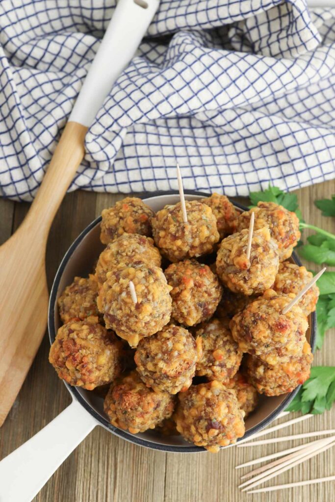 Jiffy Cornbread Sausage Balls Recipe