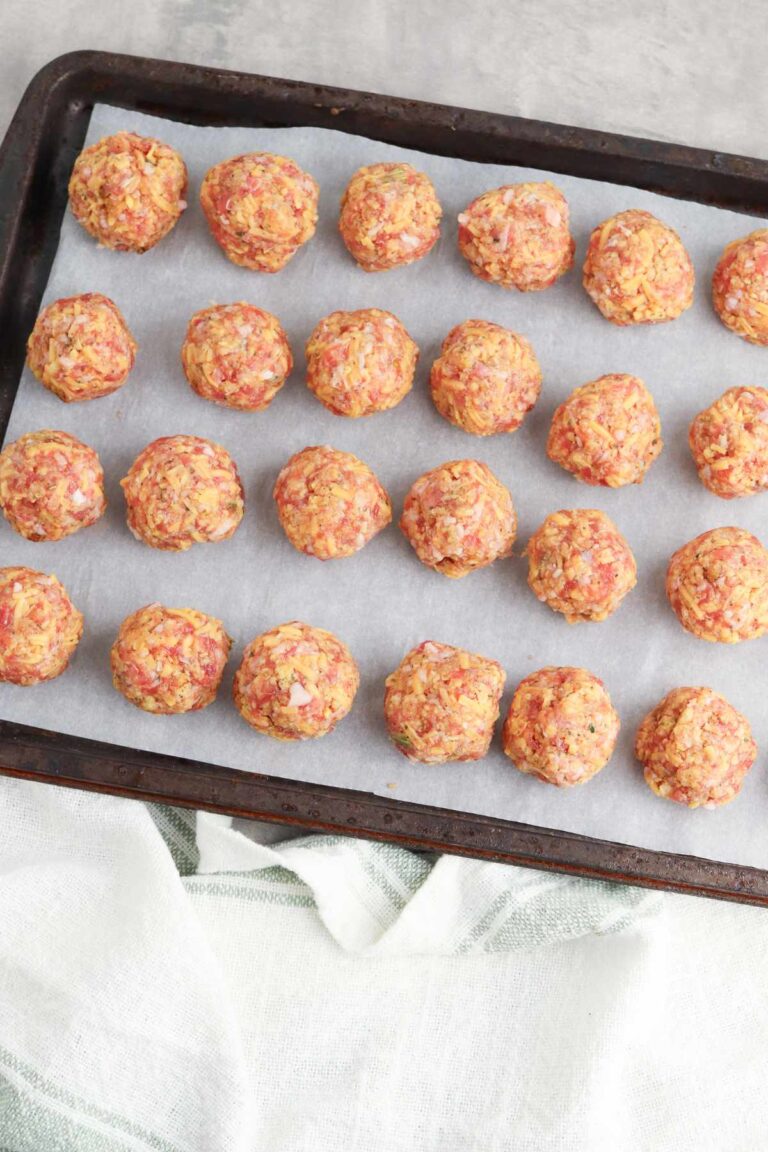 Jiffy Cornbread Sausage Balls Recipe
