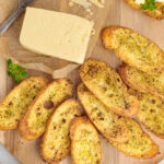 Easy Baguette Crackers (Toasted Crostini) - The Foodie Affair
