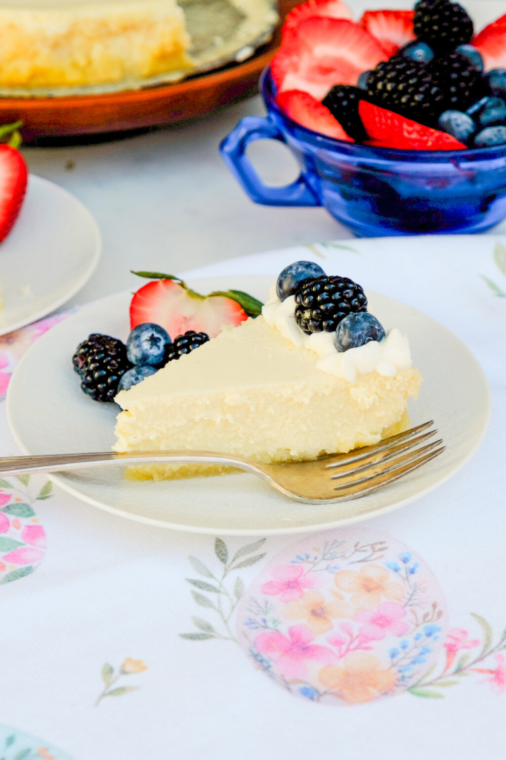 Cottage Cheese Cheesecake Recipe (keto, low carb) - The Foodie Affair