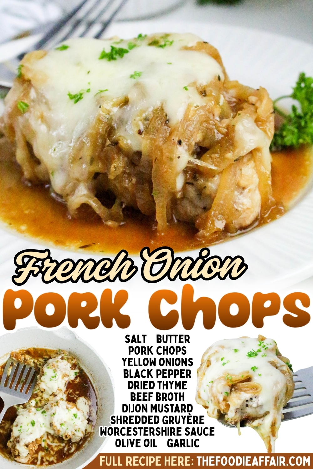 Easy French Onion Pork Chops Recipe - The Foodie Affair