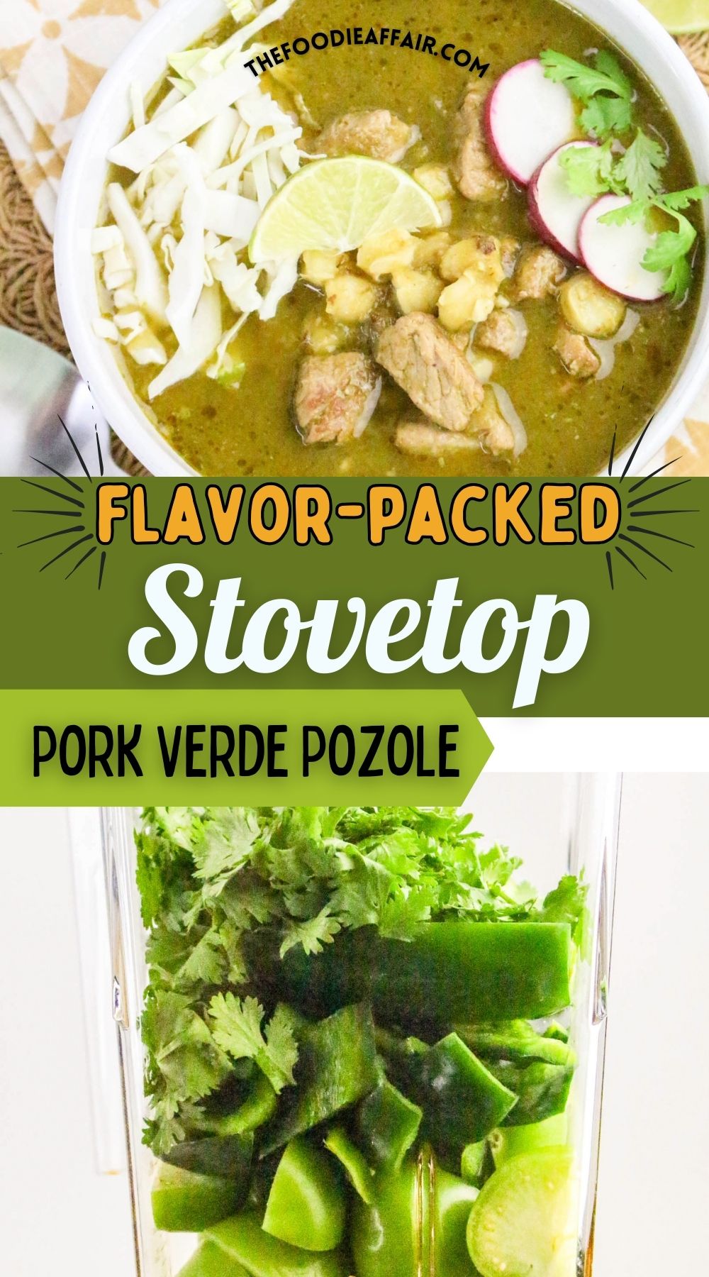 Easy Stovetop Pork Verde Pozole