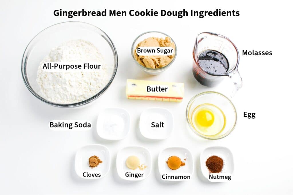 Easy Gingerbread Men Cookies Recipe - The Foodie Affair